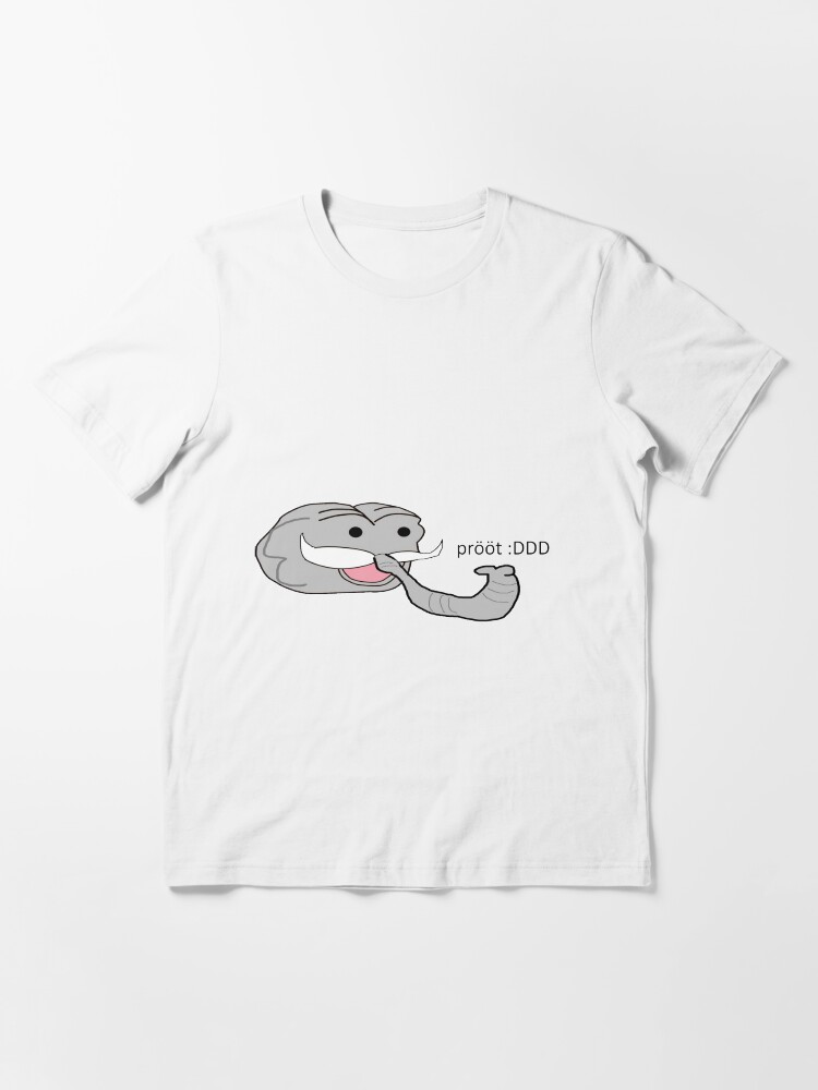 "pr ö öt" T-shirt for Sale by BoomerUSA | Redbubble | elephant t-shirts ...