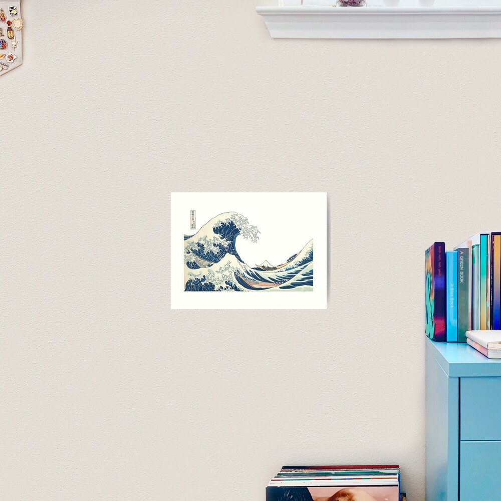 "Tsunami - Japanese Waves" Art Print for Sale by gravtee | Redbubble