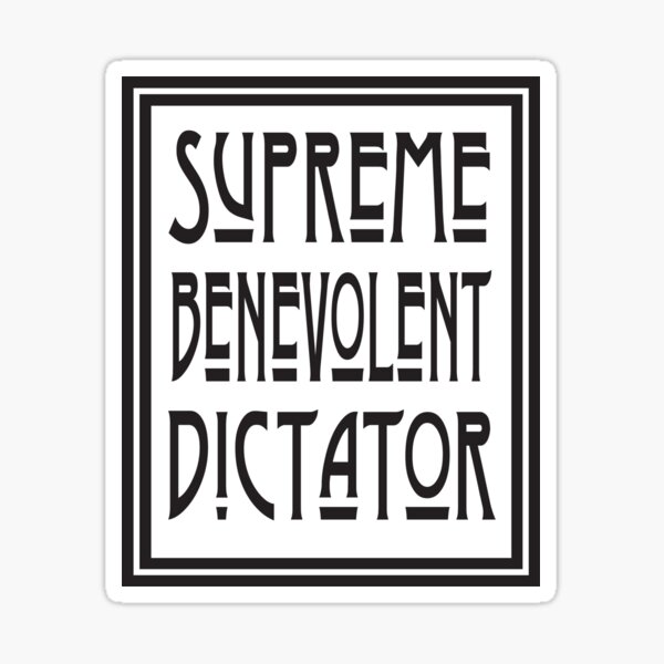 Dictator Stickers | Redbubble