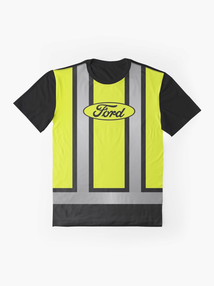"FORD SAFETY WORK SHIRT" T-shirt for Sale by Onevisualeye | Redbubble ...