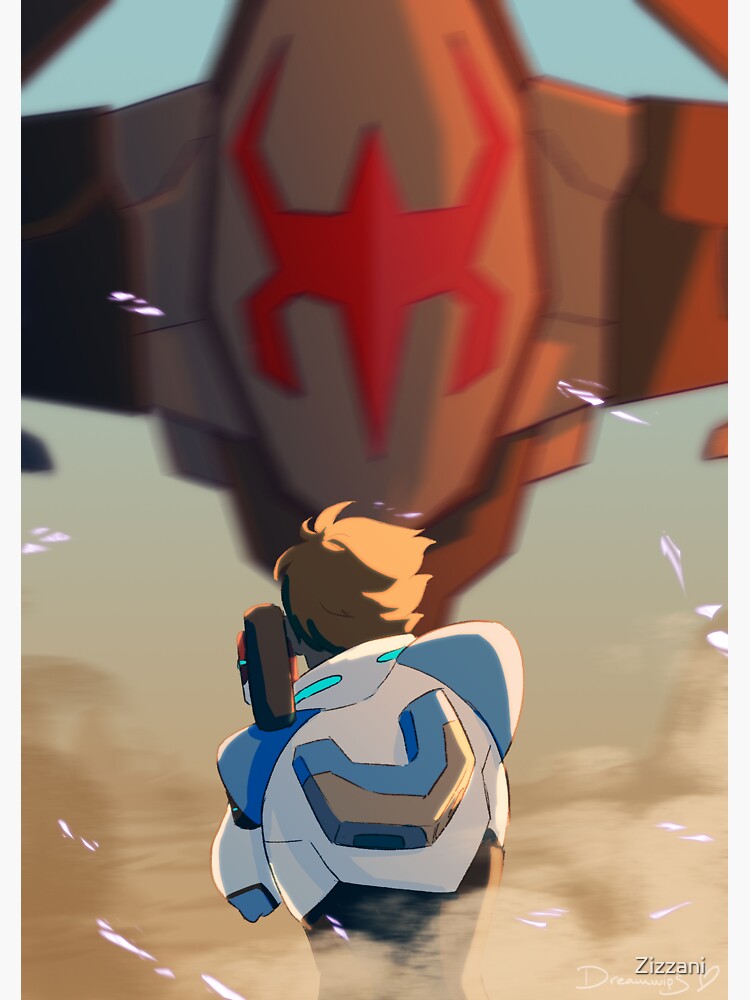 "Lance vs Galra Ship" Sticker for Sale by Zizzani | Redbubble