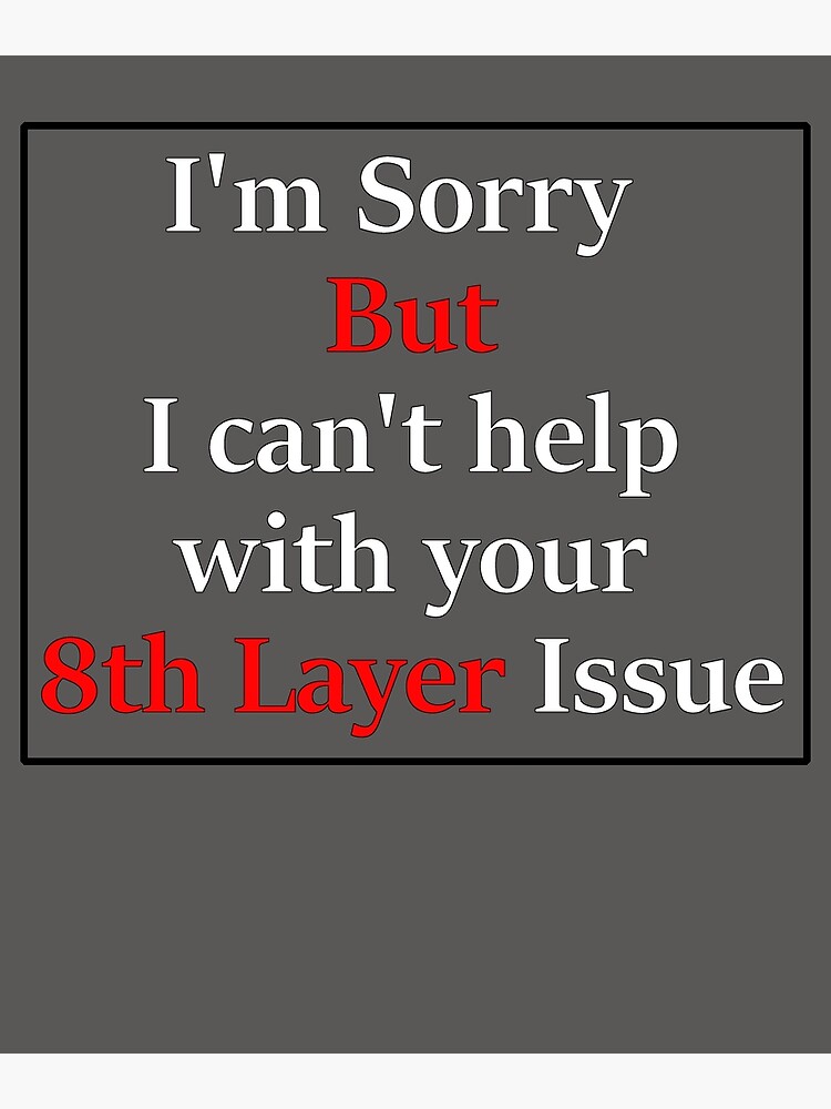 "Funny Geek User Error Design" Poster by hollymaycreates | Redbubble