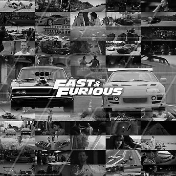 "Fast & Furious is History Of Legend" Poster for Sale by NicoRodriguez ...
