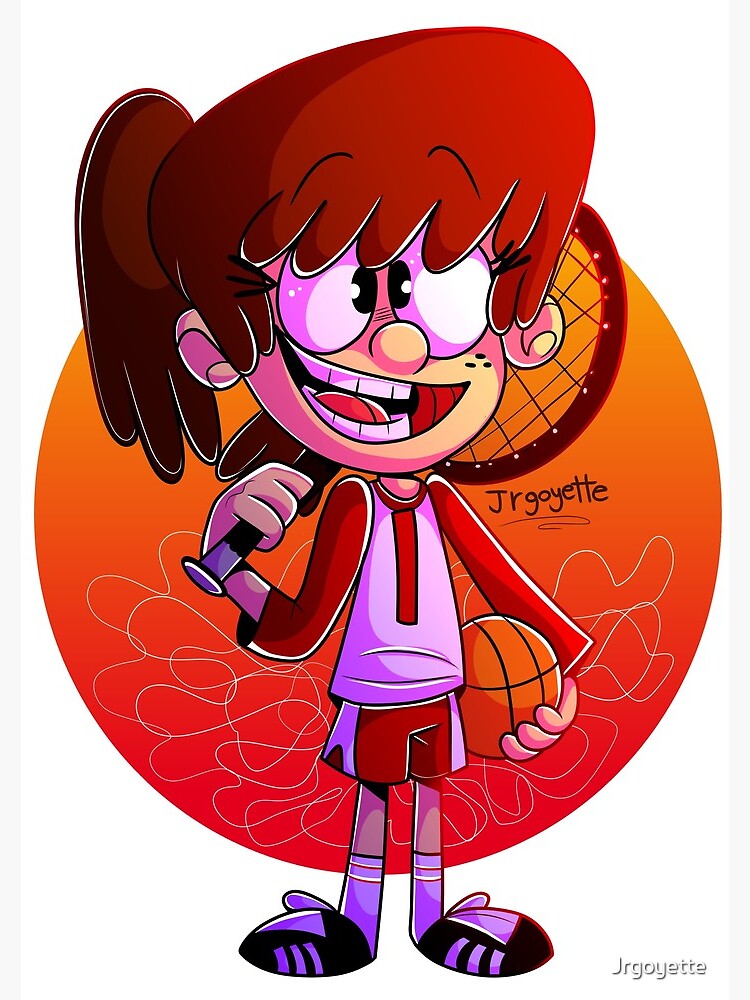 "The Loud House Lynn Loud with Sports Stuff" Spiral Notebook by ...