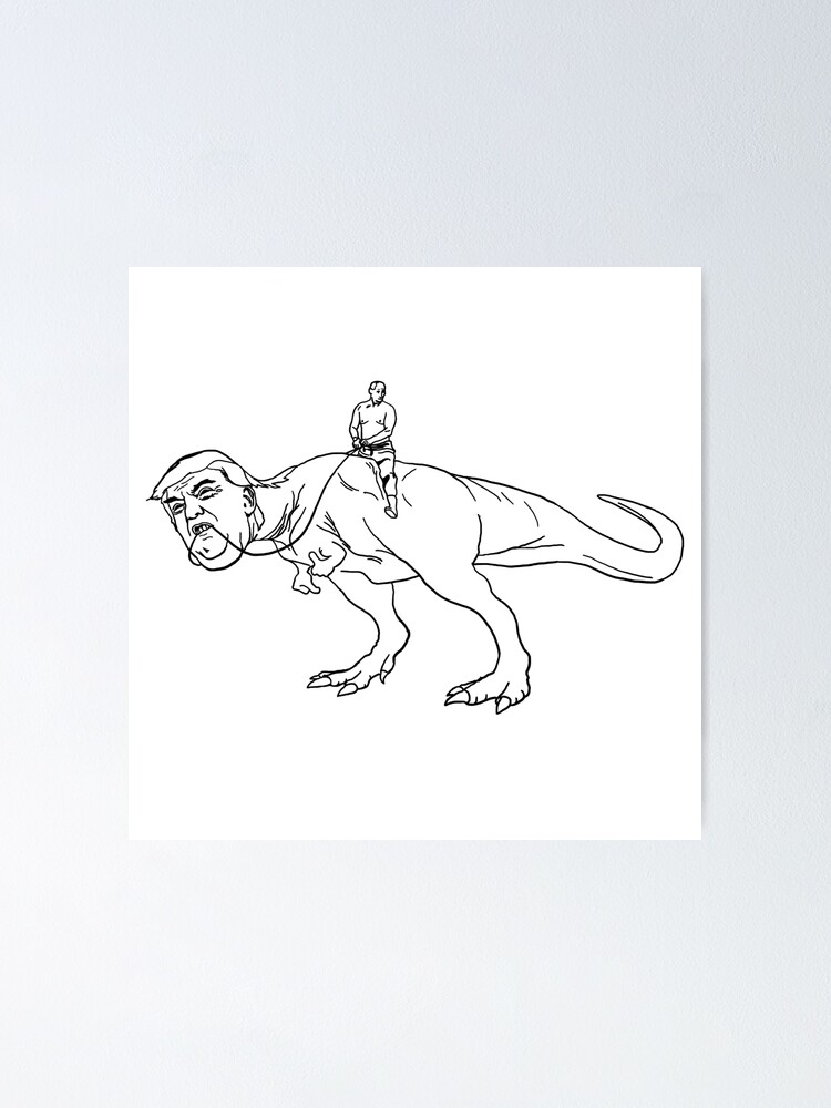 "T-Rump" Poster by hrubiks | Redbubble