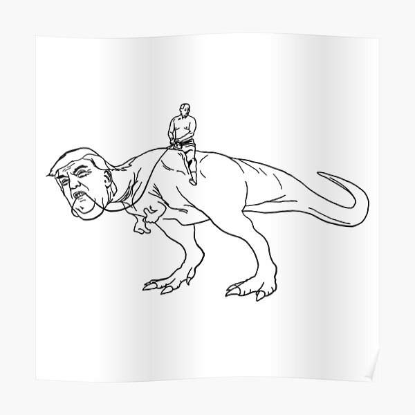 "T-Rump" Poster by hrubiks | Redbubble