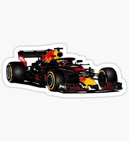 Max Verstappen: Sticker | Redbubble