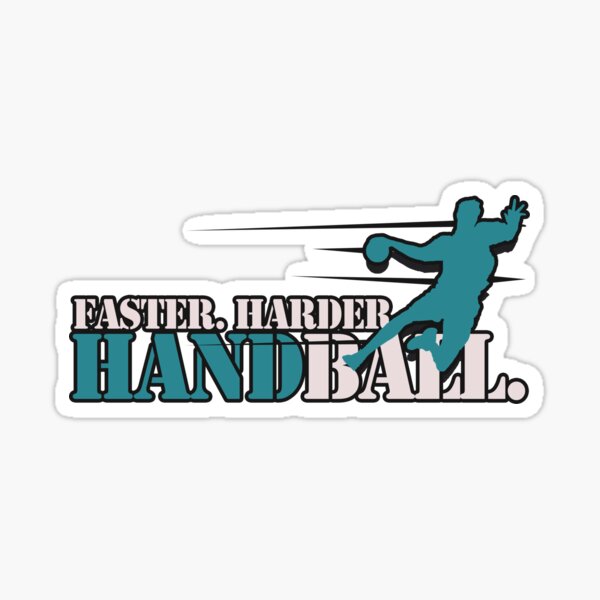 "Handball" Sticker for Sale by 0815-Shirts | Redbubble