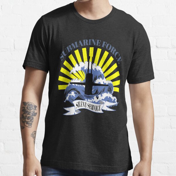"Submarine Force Silent Service in The Sea Novelty Gifts." T-shirt for ...
