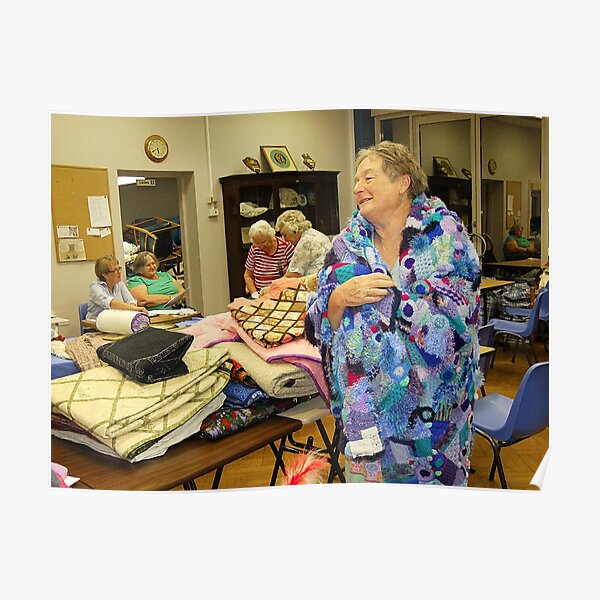 "Christina at the CWA" Poster by aarty | Redbubble