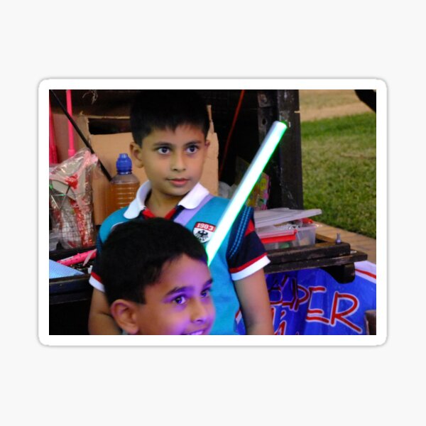 "Kids Playing" Sticker by aarty | Redbubble