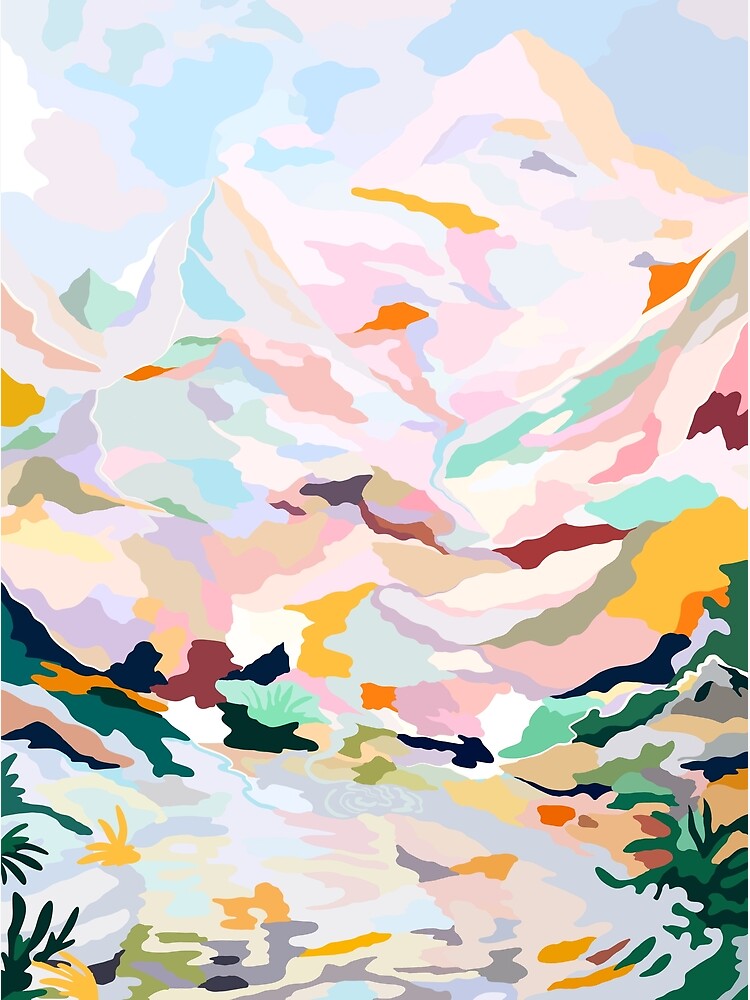 "alpine" Art Print for Sale by dansedelune | Redbubble