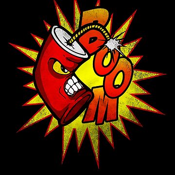 "Boom, Dynamite Drop The Mic, Cartoon Explosion" Poster for Sale by ...