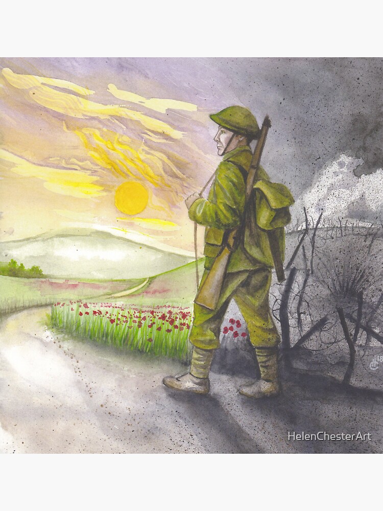 "Armistice 1918-2018 - WW1 commemorative art - remember them - First ...