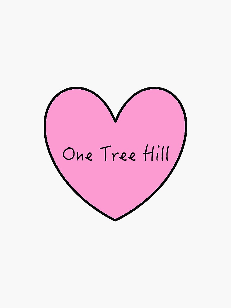 "One Tree Hill" Sticker for Sale by itsRIS | Redbubble