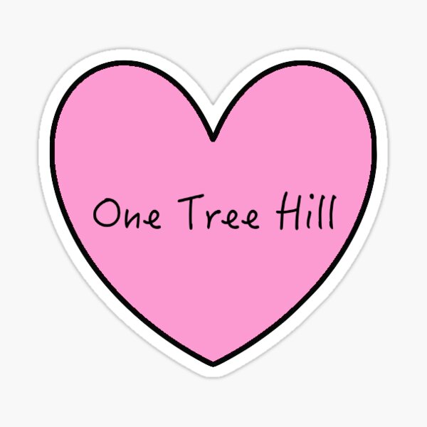 "One Tree Hill" Sticker for Sale by itsRIS | Redbubble