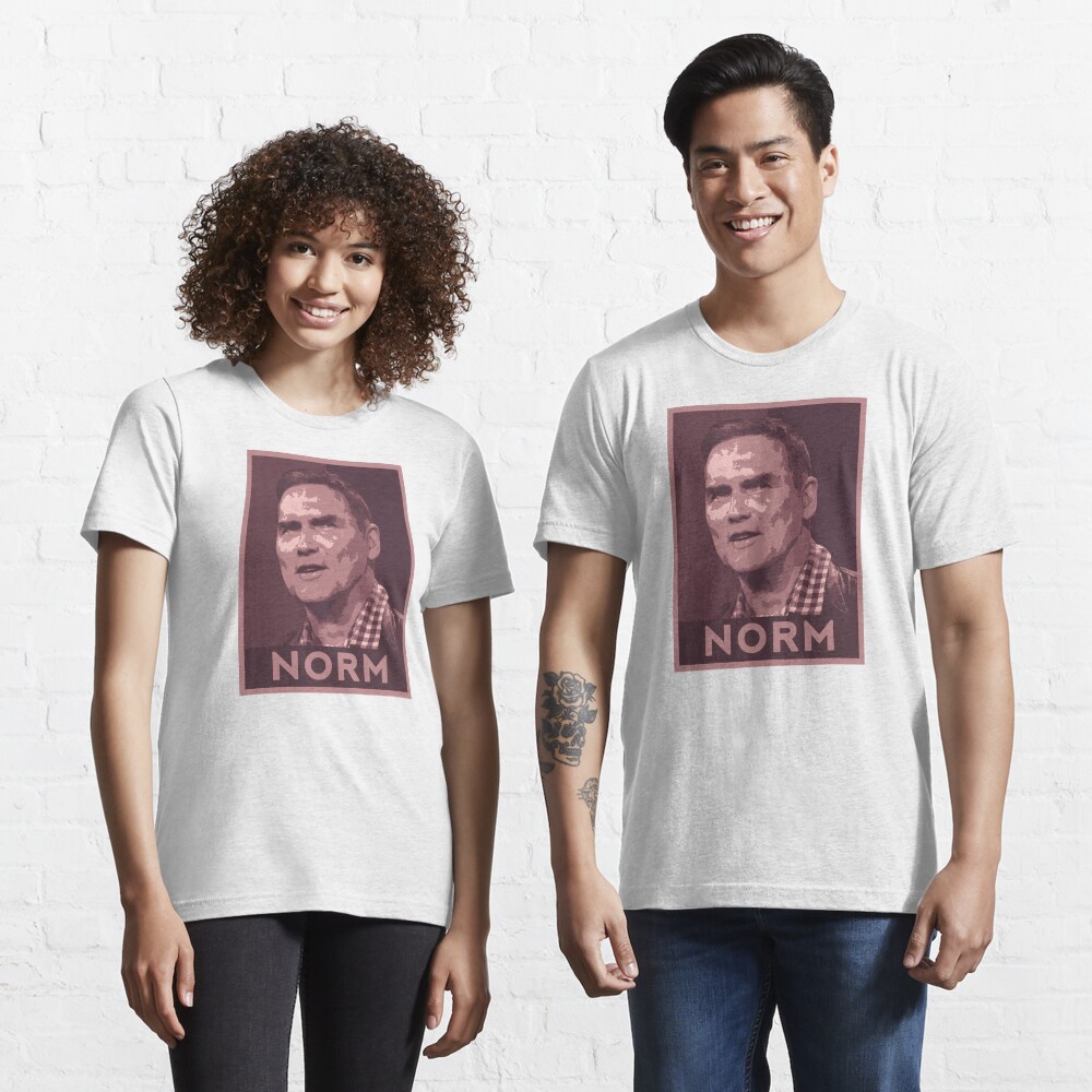 "Norm Macdonald - NORM (Red)" T-shirt for Sale by akoontz21 | Redbubble ...