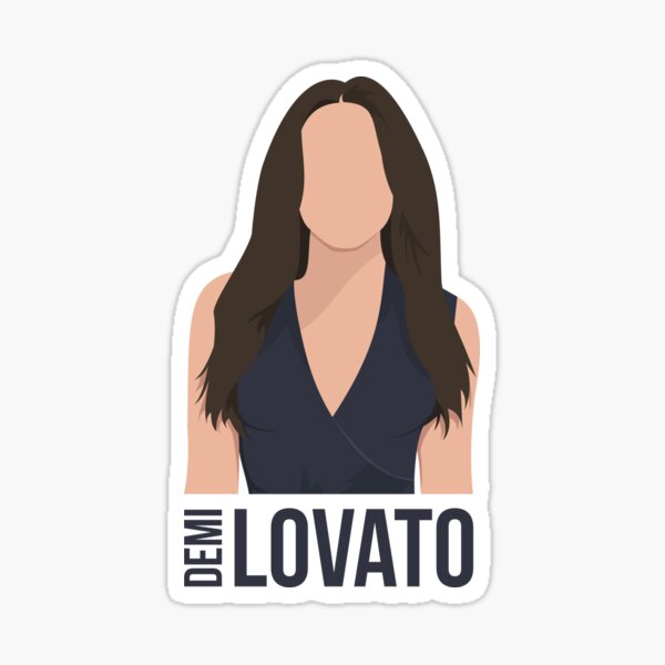 "Demi Lovato" Sticker for Sale by Beth-Moore10 | Redbubble