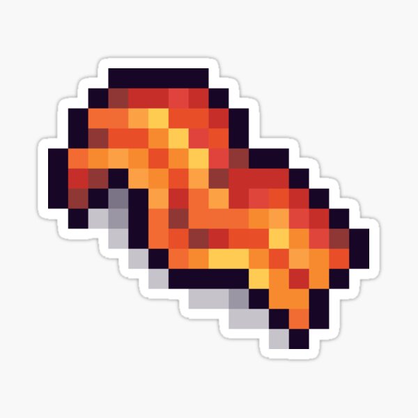 "Pixel Bacon" Sticker by BenHenry | Redbubble