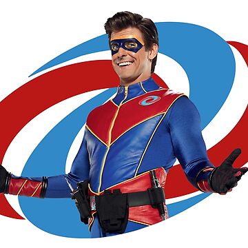 "Captain Man Logo" Poster for Sale by Linneke | Redbubble