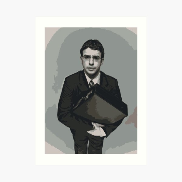 "The Inbetweeners Will Briefcase Cartoon Fan Art" Art Print by ...