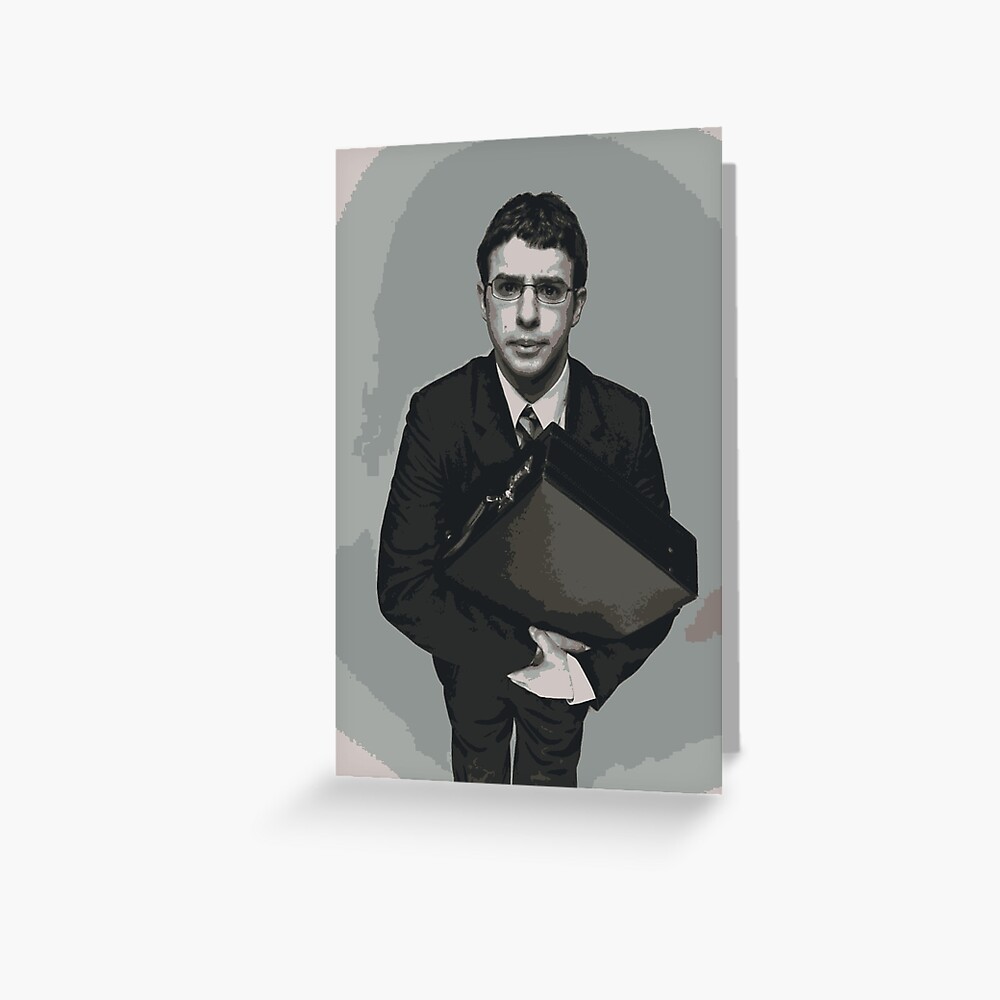 "The Inbetweeners Will Briefcase Cartoon Fan Art" Greeting Card for ...