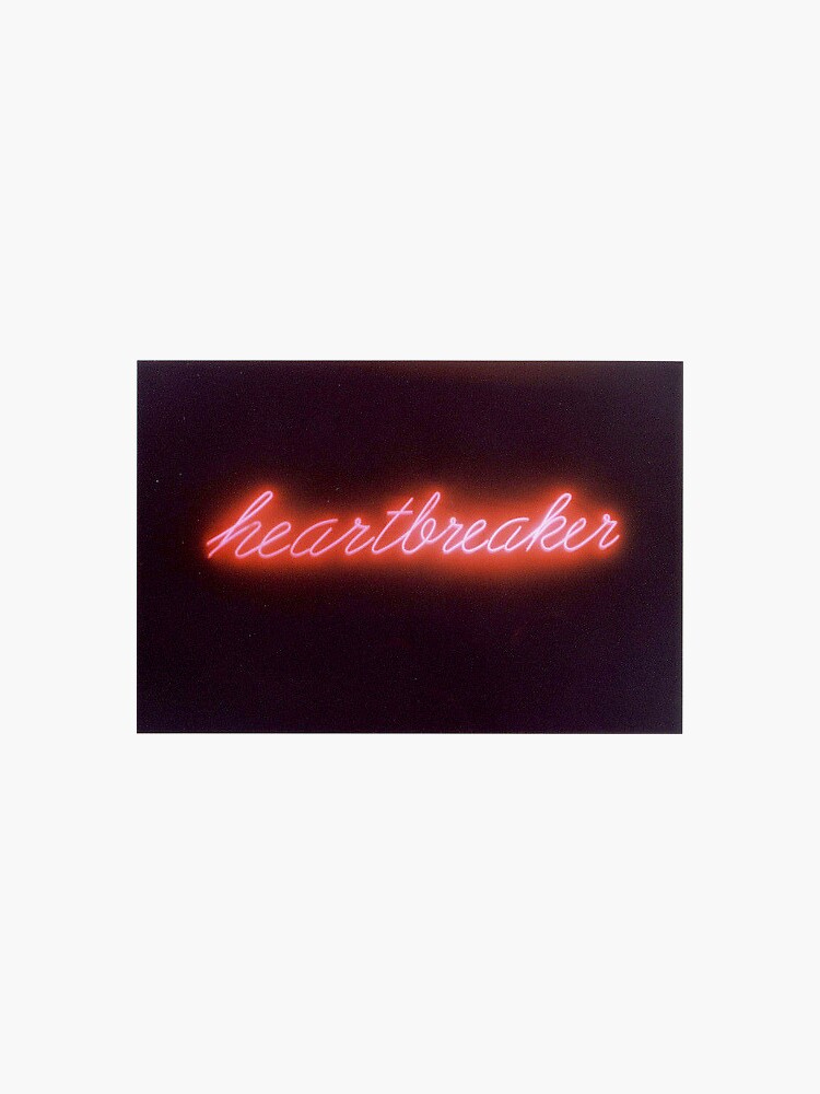"HEARTBREAKER" Sticker by Gabihearts | Redbubble