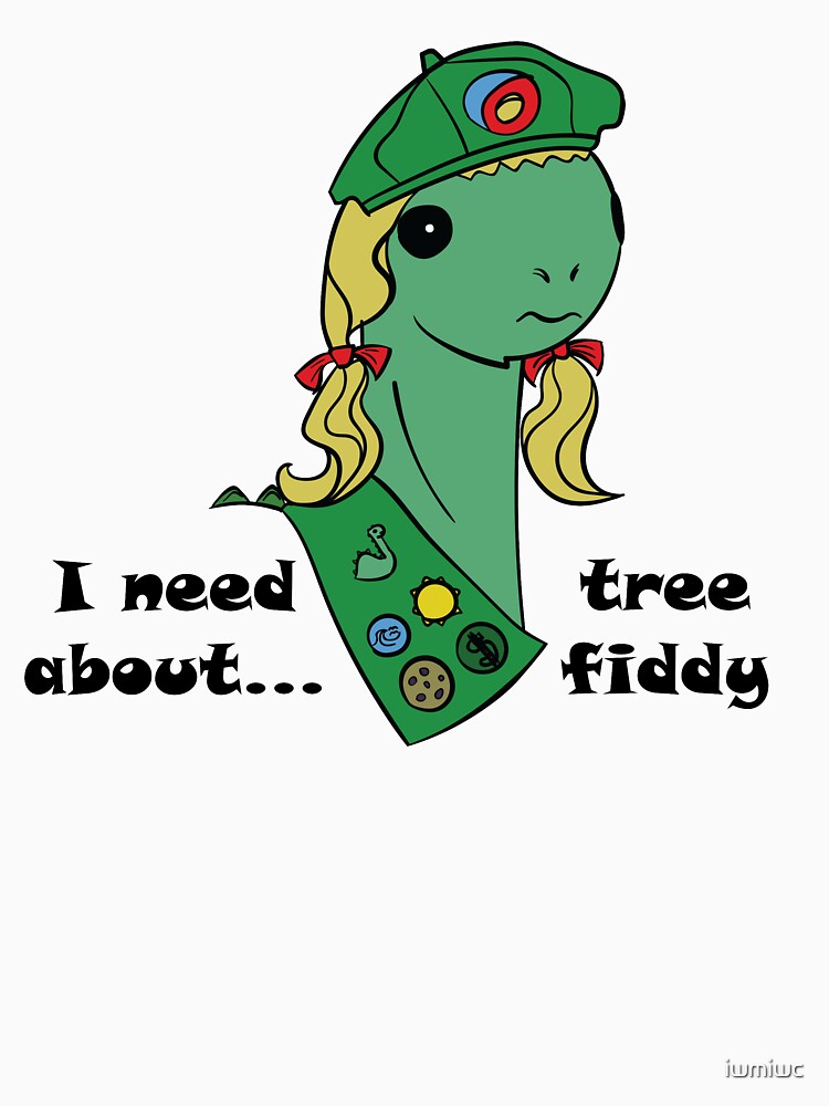 "Tree fiddy" T-shirt for Sale by iwmiwc | Redbubble | tree t-shirts ...