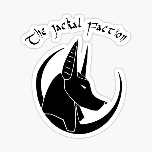 "Jackal Faction Logo" Sticker for Sale by Jackals | Redbubble
