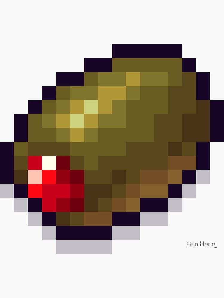 "Pixel Olive" Sticker by BenHenry | Redbubble