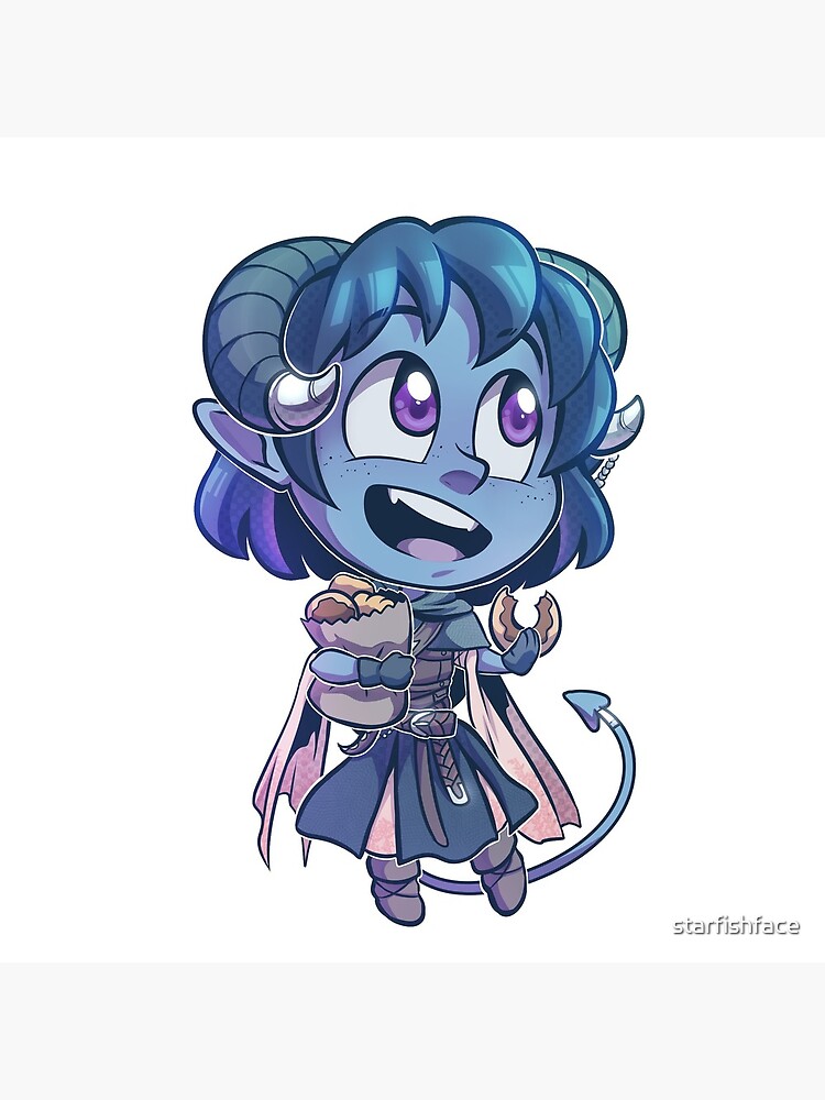 "Critical Role - Jester Chibi" Art Print by starfishface | Redbubble