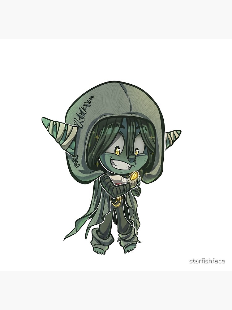 "Critical Role - Nott Chibi" Poster for Sale by starfishface | Redbubble