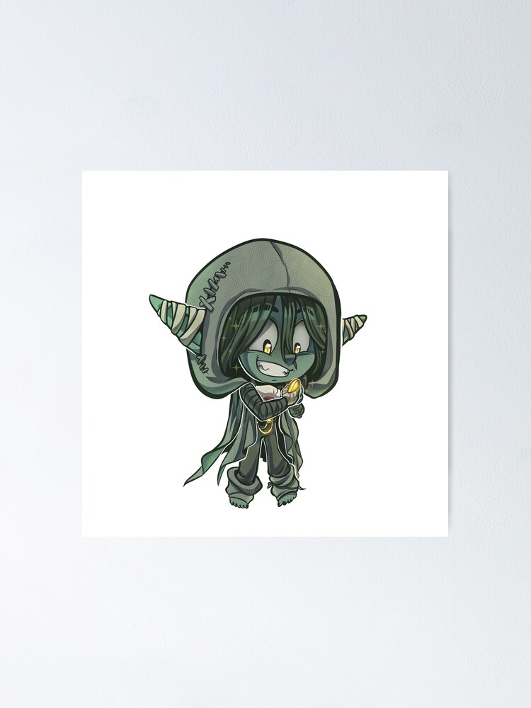 "Critical Role - Nott Chibi" Poster for Sale by starfishface | Redbubble