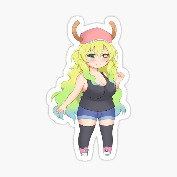 "Lucoa" Sticker by CristalZhaduir | Redbubble