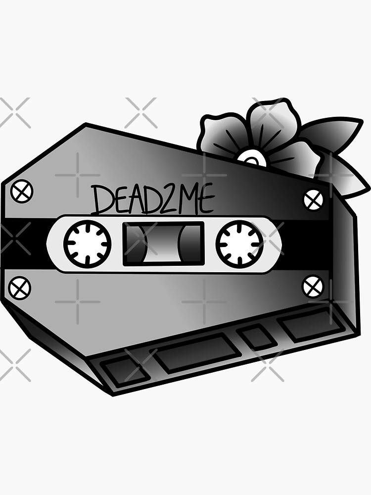 "coffin tape" Sticker for Sale by despresso | Redbubble