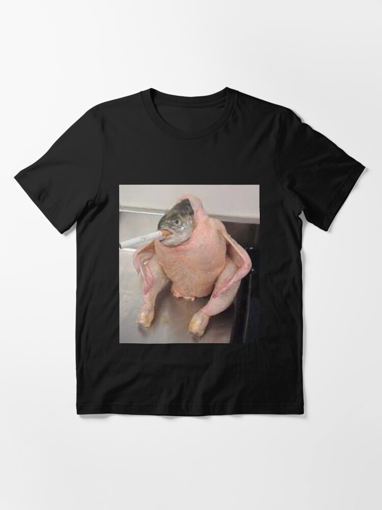 "cursed images fish chicken" Essential T-Shirt for Sale by OWONANI ...