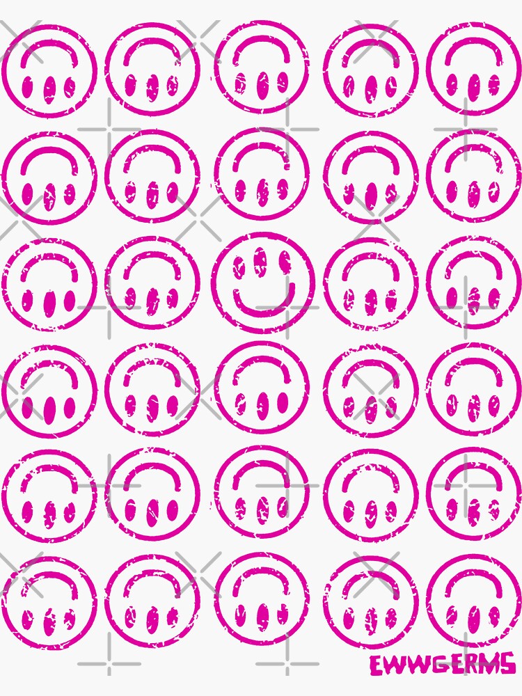 "Eww Face" Sticker for Sale by EwwGerms | Redbubble