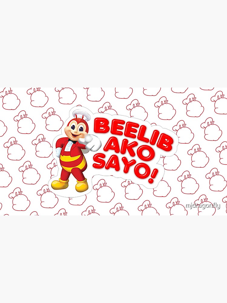 "Jollibee" Sticker for Sale by mjdragonfly | Redbubble