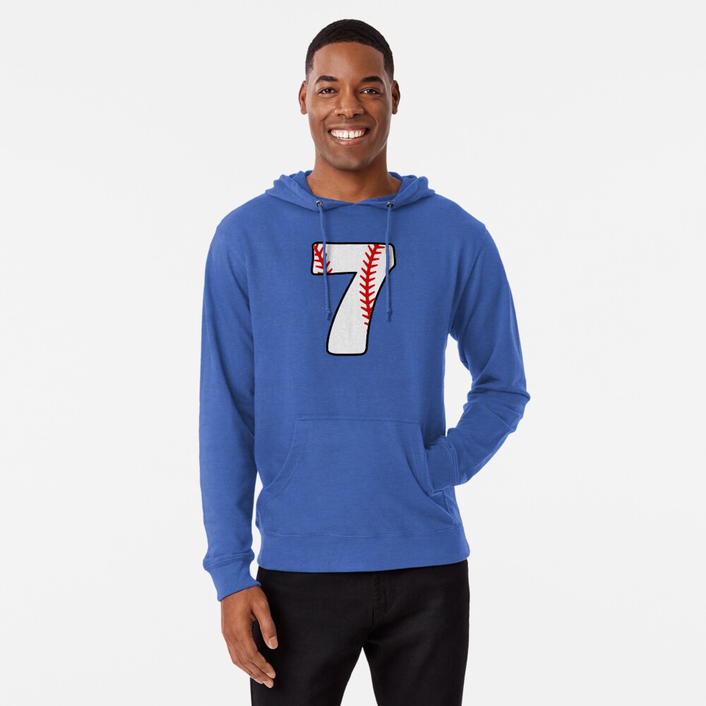 "Number 7 Baseball #7" Sticker for Sale by melsens | Redbubble