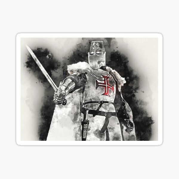 "Ancient Templar Knight" Sticker by ErianAndre | Redbubble