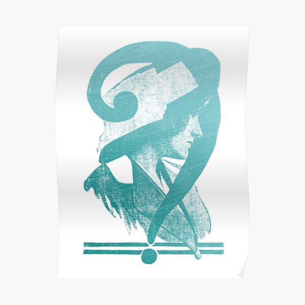 "Who is she?" Poster by MoSt90 | Redbubble