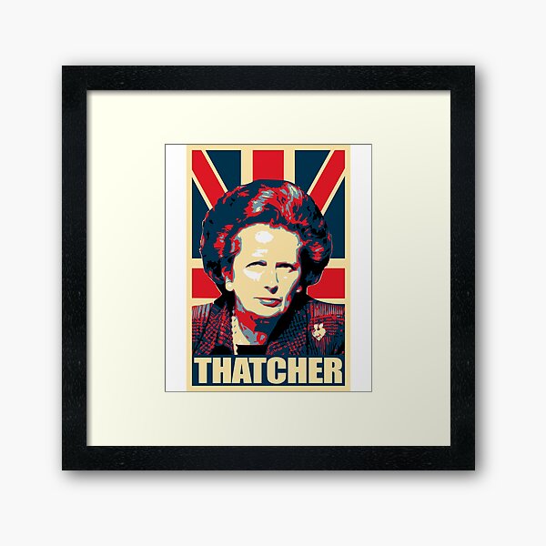 Margaret Thatcher Framed Prints | Redbubble