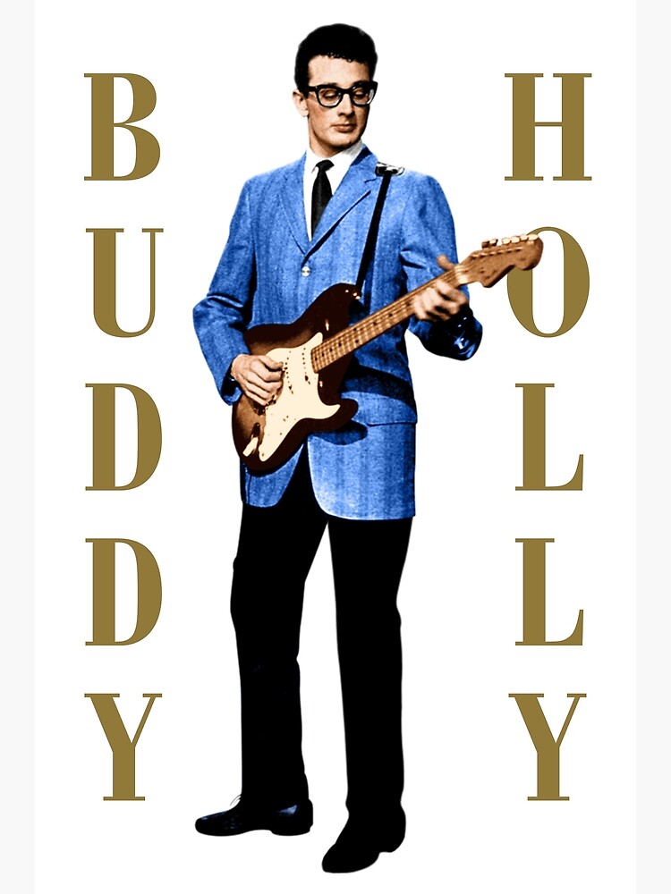 "Buddy Holly - Oh! Boy" Poster for Sale by TIGERDAVER | Redbubble
