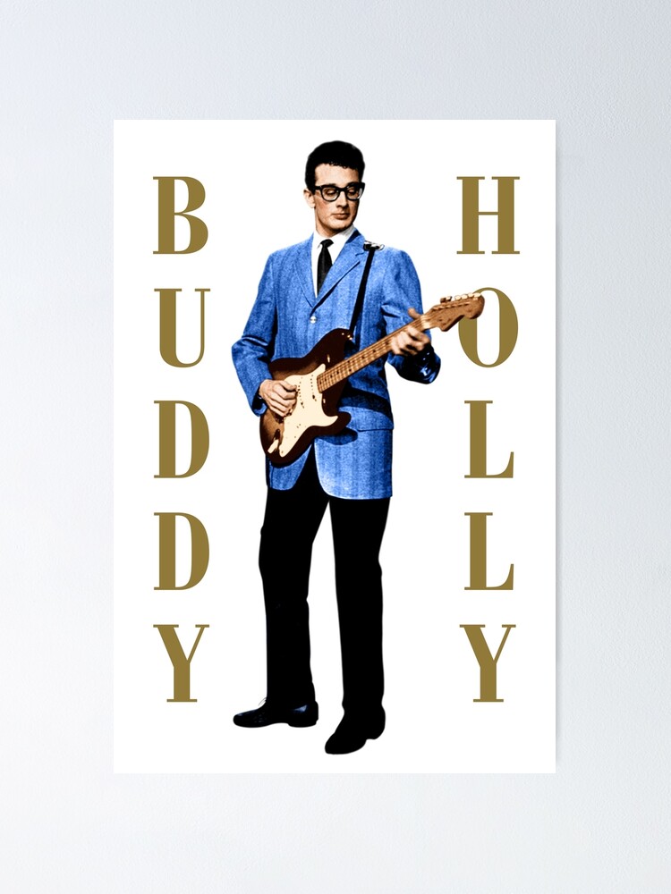 "Buddy Holly - Oh! Boy" Poster for Sale by TIGERDAVER | Redbubble