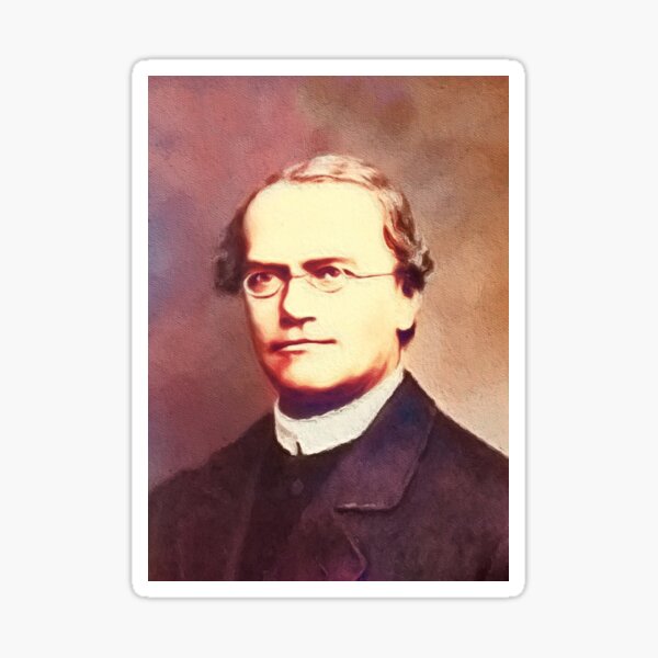 Gregor Mendel Stickers | Redbubble