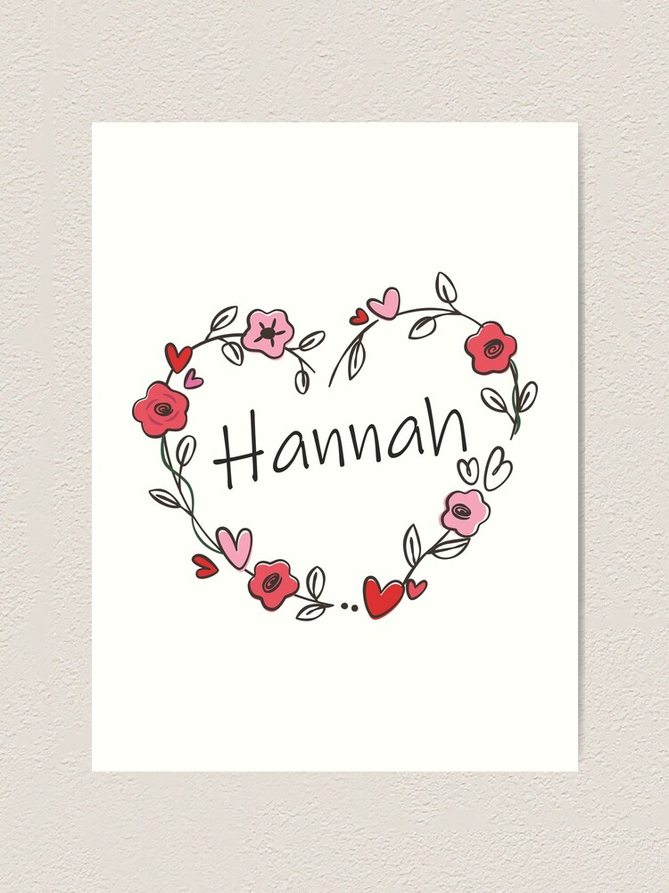 Hannah Name Wallpaper