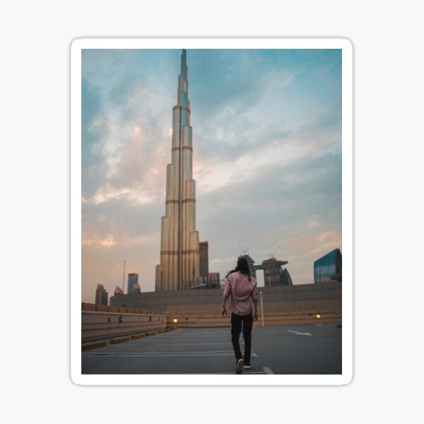 "Burj Khalifa" Sticker by denverfer | Redbubble