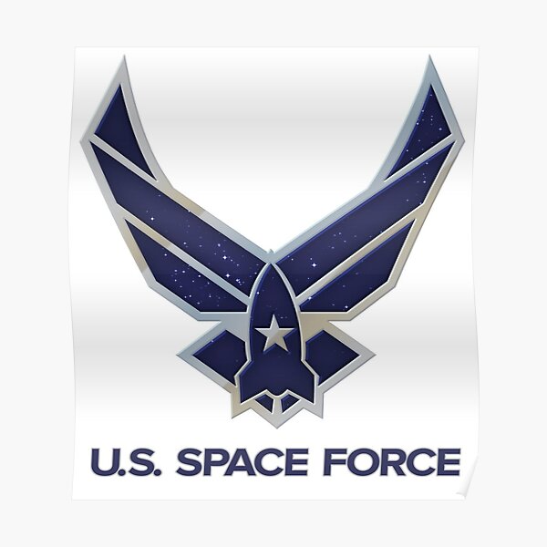 "US Space Force" Poster for Sale by RixxJavix | Redbubble