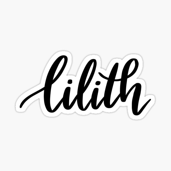 "Lilith" Sticker for Sale by ellietography | Redbubble