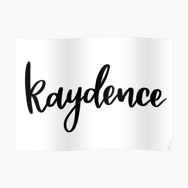 "Kaydence " Poster for Sale by ellietography | Redbubble